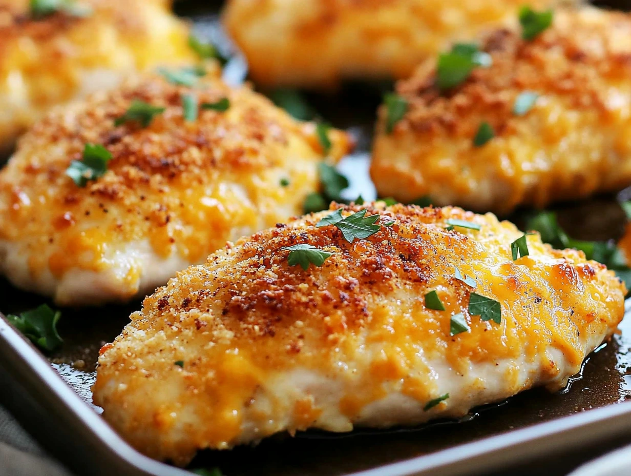 Crispy Cheddar Chicken - CuisineCove