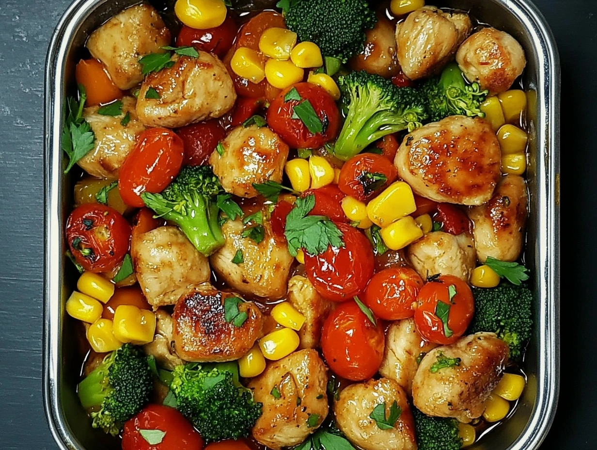 CHICKEN AND VEGETABLE DISH - CuisineCove
