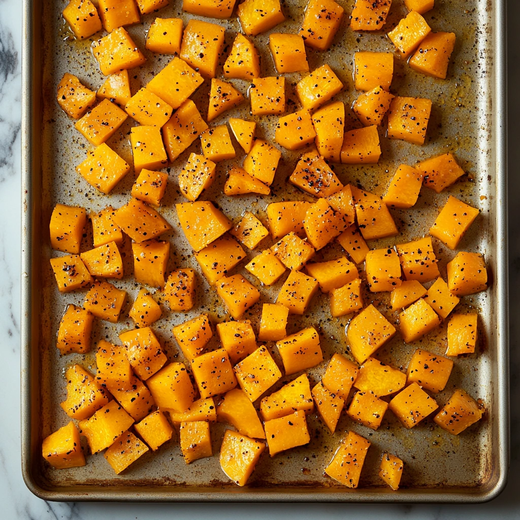 CREAMY ORZO WITH ROASTED BUTTERNUT SQUASH AND SPINACH - CuisineCove
