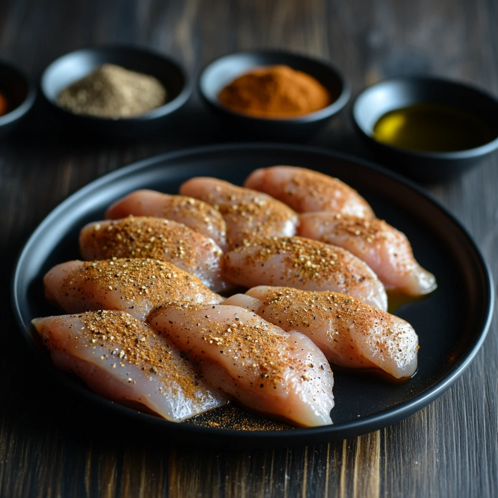 CAJUN GRILLED CHICKEN WITH ALABAMA WHITE SAUCE - CuisineCove