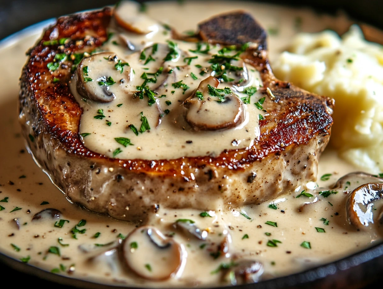 SLOW COOKER RANCH BEEF CHOPS - CuisineCove