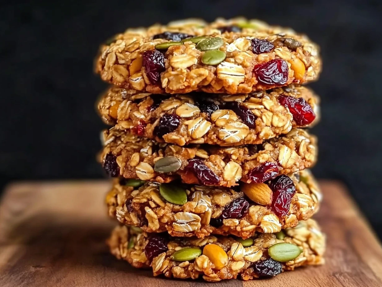 HEALTHY OAT COOKIES WITH DRIED FRUIT & NUTS RECIPE - CuisineCove