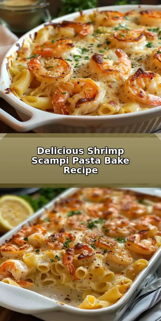 Easy Shrimp Scampi Pasta Bake Recipe You’ll Love
