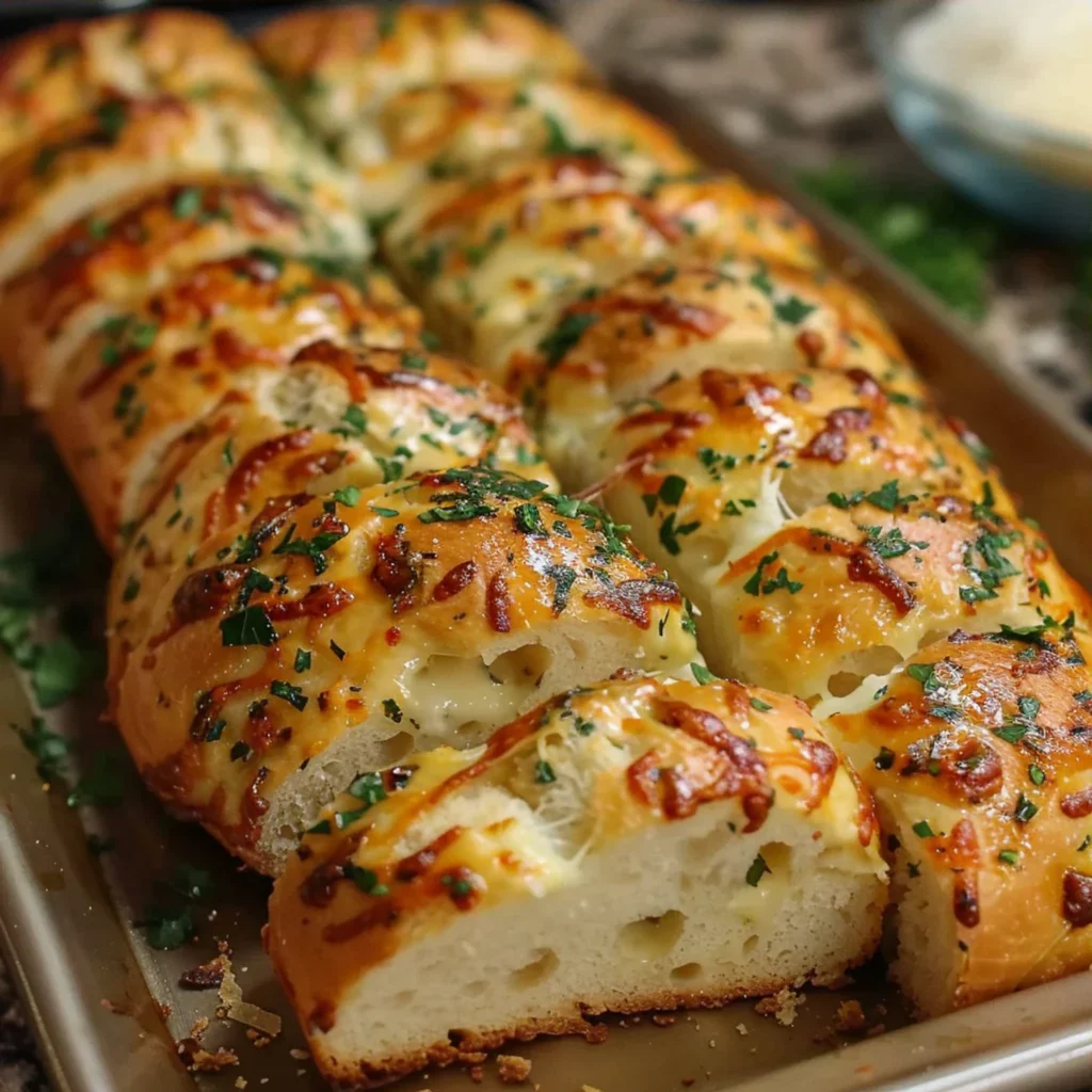Easy Italian Herb Cheese Bread Recipe for Sandwiches